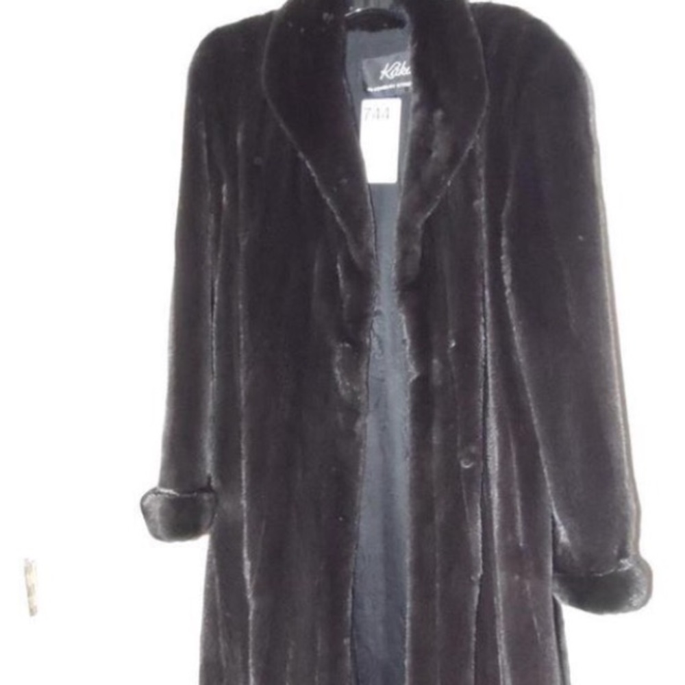 Full Length Ranch Mink Fur Coat - Gem